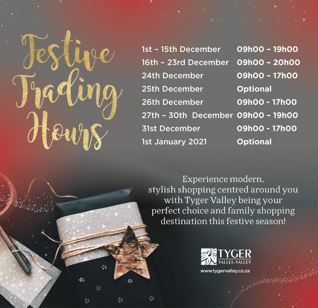 Trading Hours | Tyger Valley Centre
